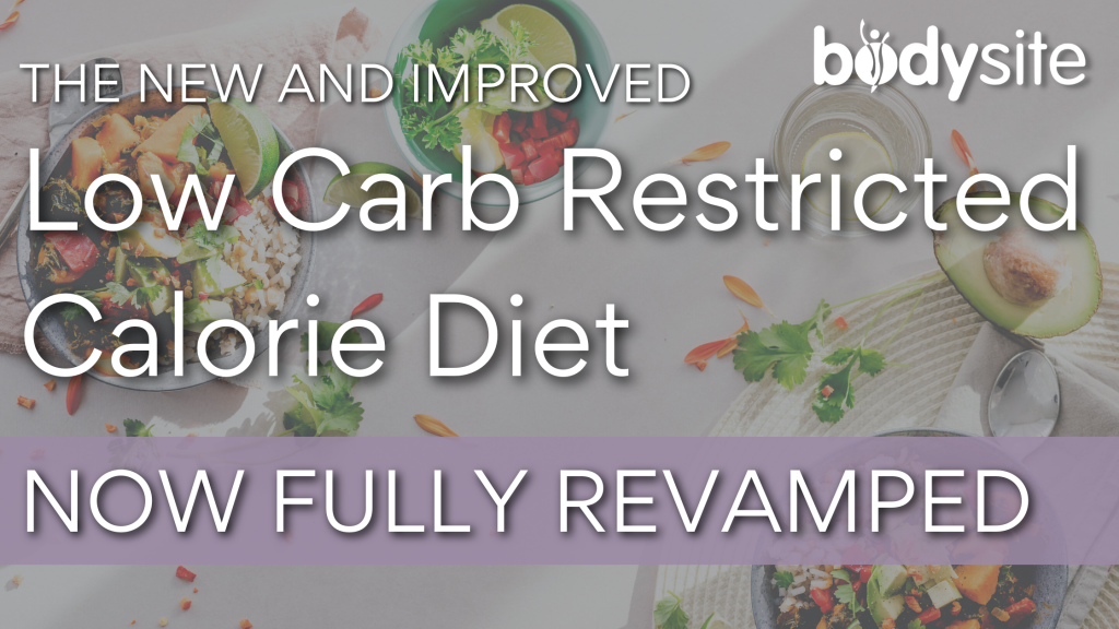 Low Carb Restricted Calorie Diet for Optimal Health and Weight ...
